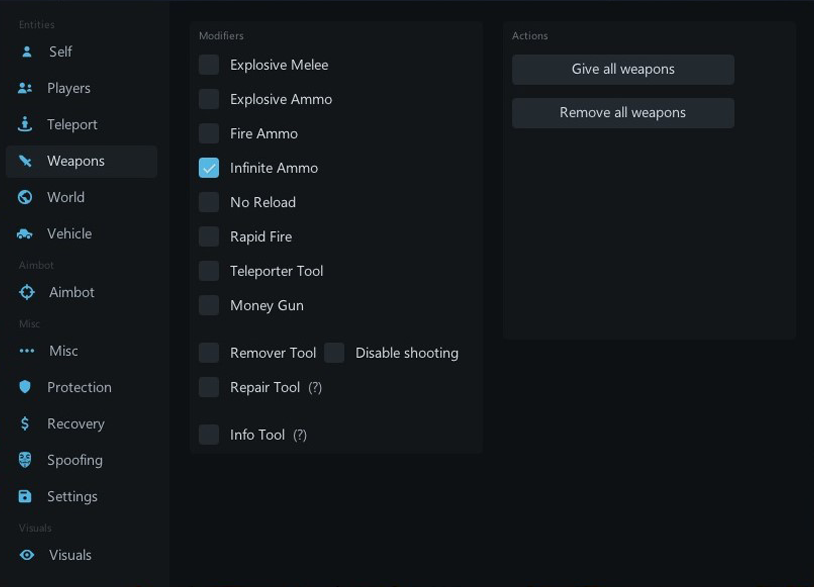 GTA V Mod Menu Lifetime - GTA / FiveM - Duck's Services